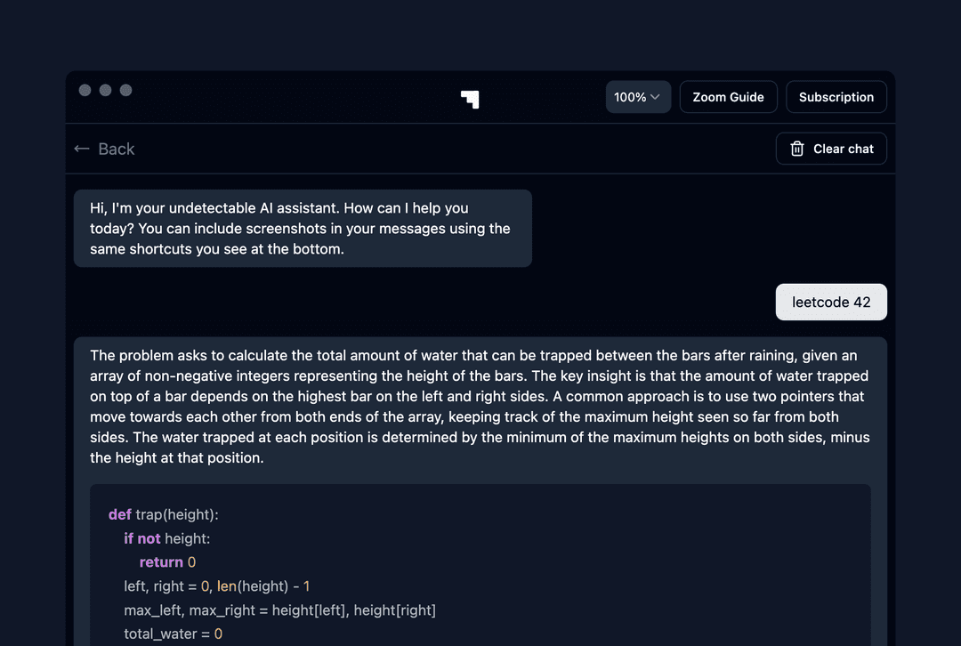 Undetectable Interview AI